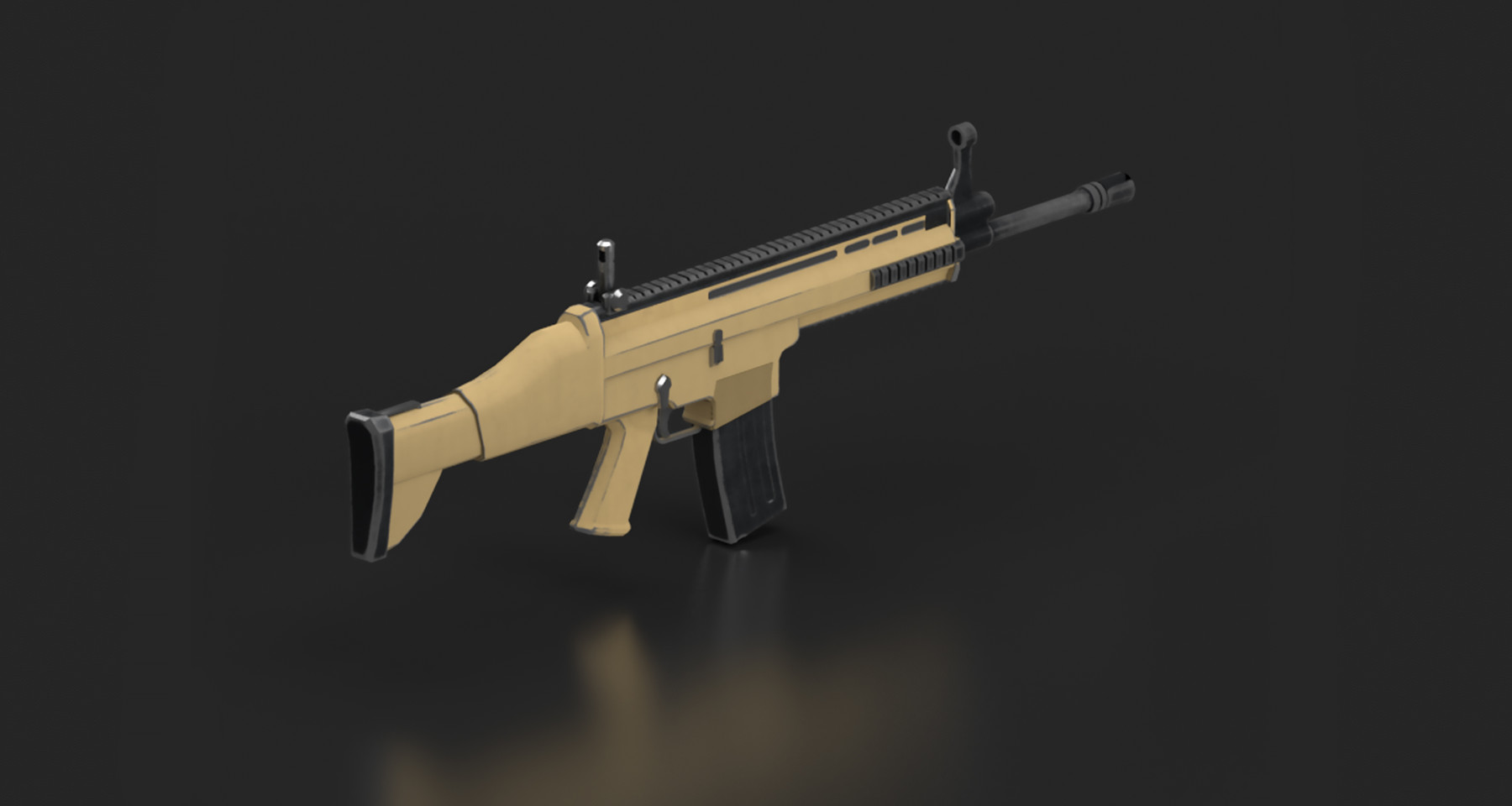 ArtStation - Fn Scar Gun | Resources