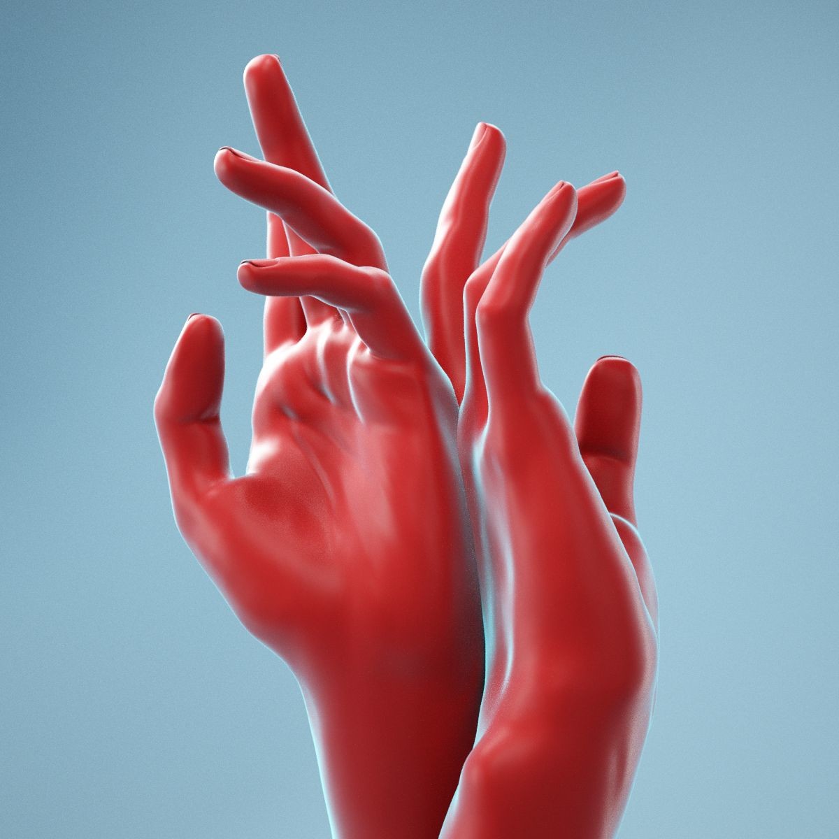ArtStation - Back to Back Realistic Hand | Resources
