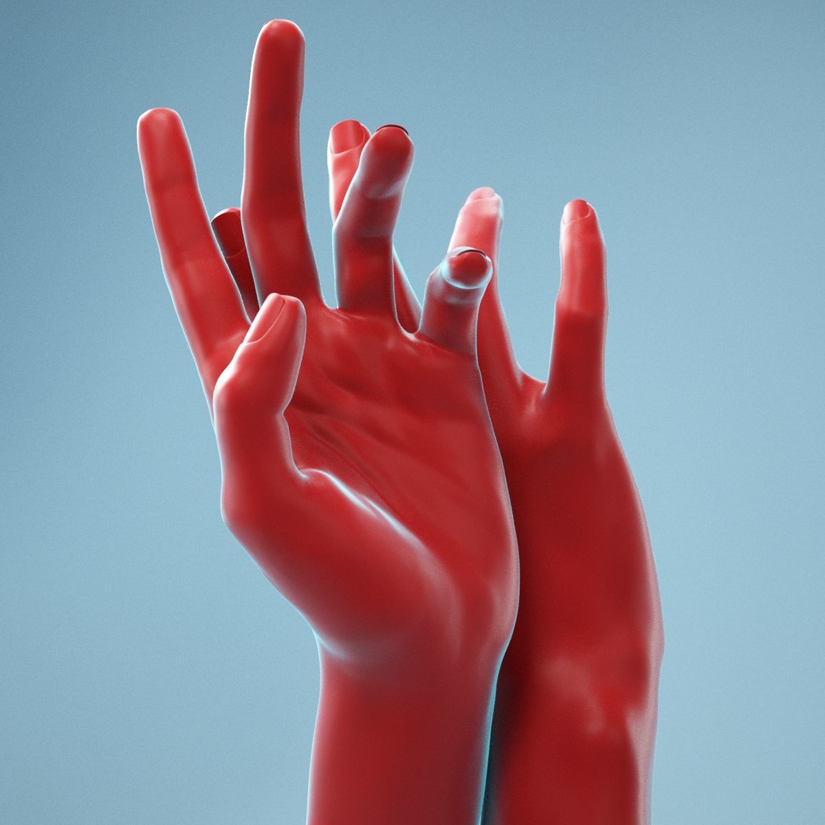 ArtStation - Back to Back Realistic Hand | Resources