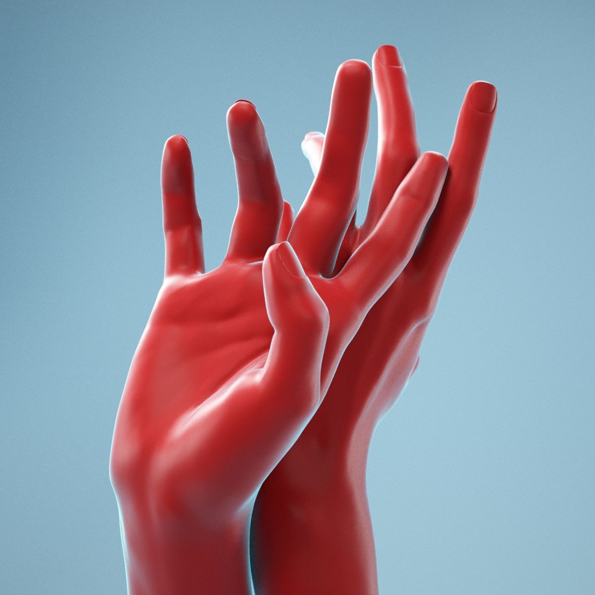 ArtStation - Back to Back Realistic Hand | Resources