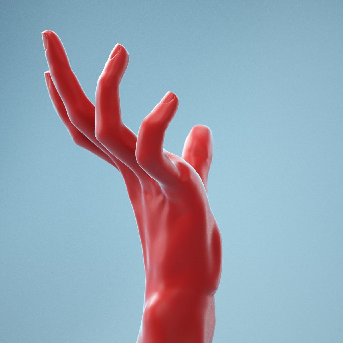 ArtStation - Clawing Horror Realistic Hand | Resources