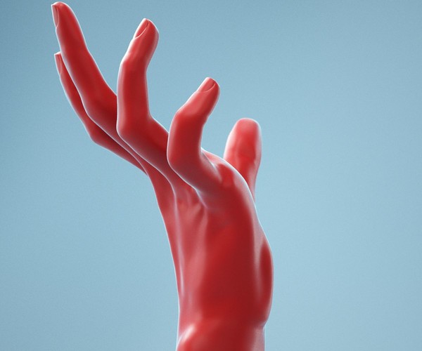 ArtStation - Clawing Horror Realistic Hand | Resources