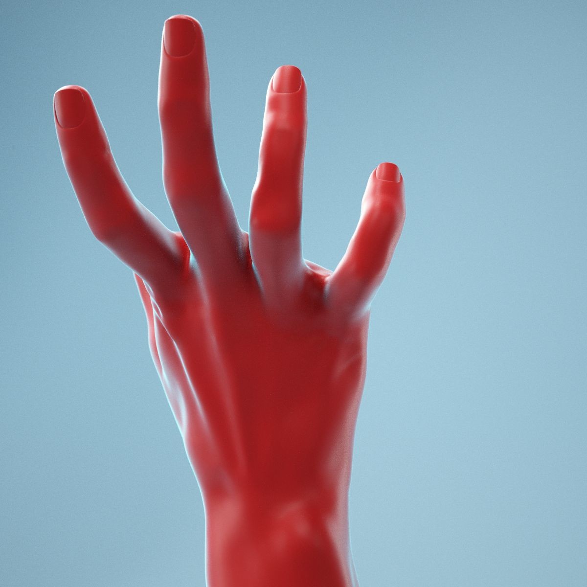 ArtStation - Clawing Horror Realistic Hand | Resources