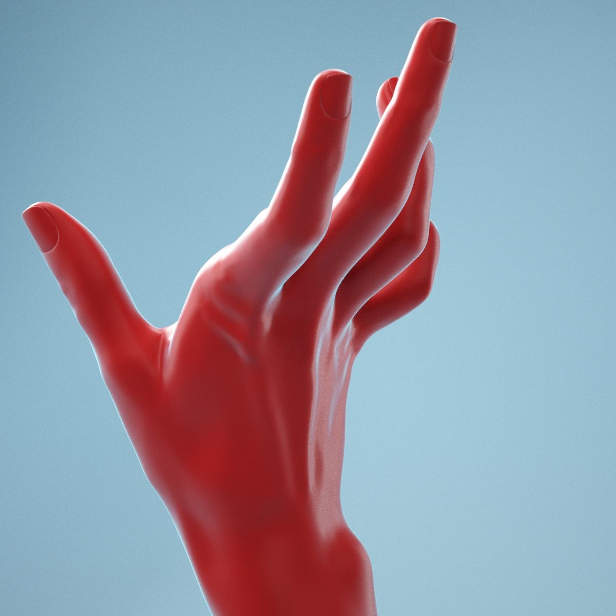ArtStation - Clawing Horror Realistic Hand | Resources