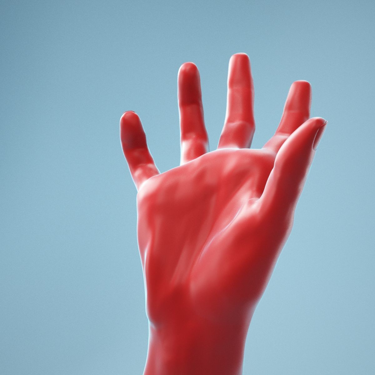 ArtStation - Clawing Horror Realistic Hand | Resources