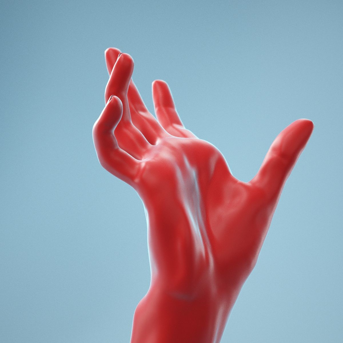 ArtStation - Clawing Horror Realistic Hand | Resources