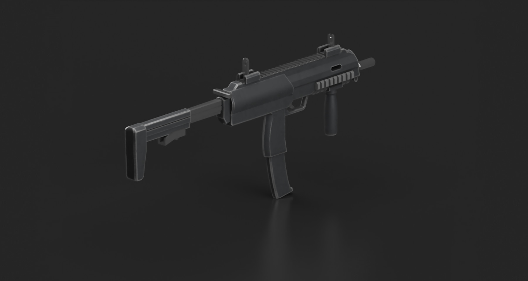 ArtStation - MP7 Gun | Resources