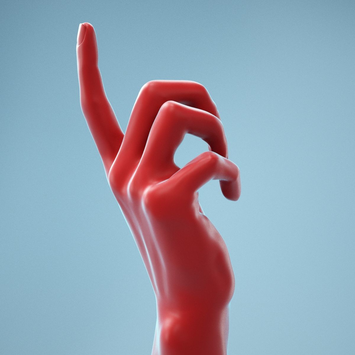 ArtStation - Index Out Realistic Hand | Resources