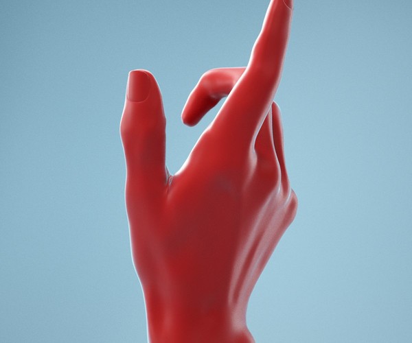 ArtStation - Index Out Realistic Hand | Resources