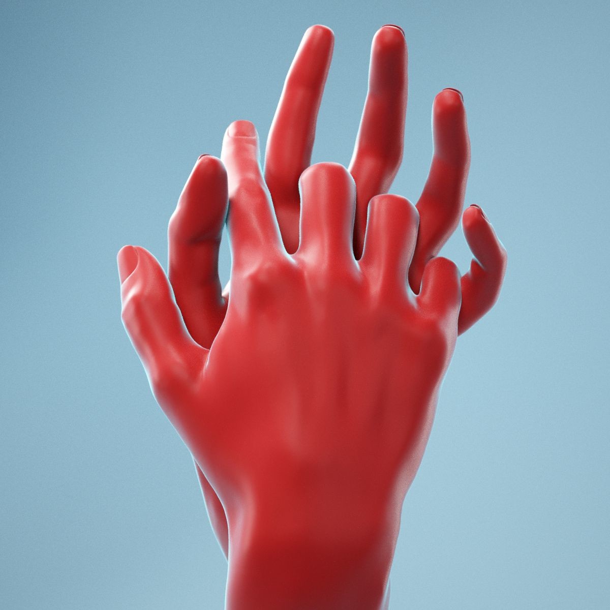 ArtStation - Interwoven Realistic Hand | Resources