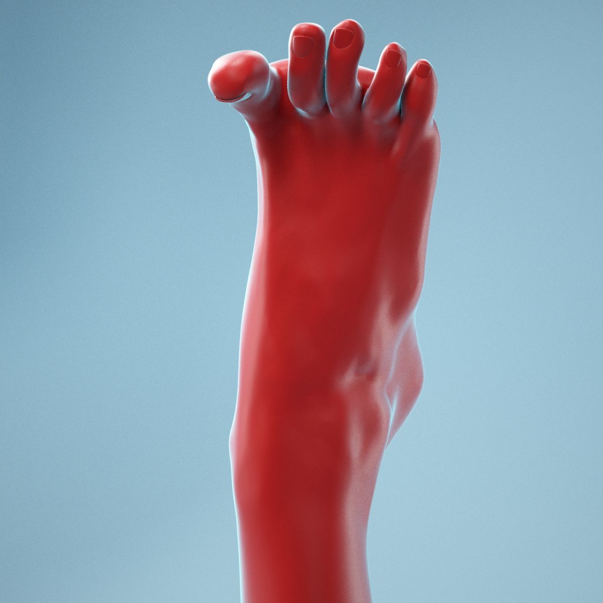ArtStation - Open Toes Realistic Foot | Resources