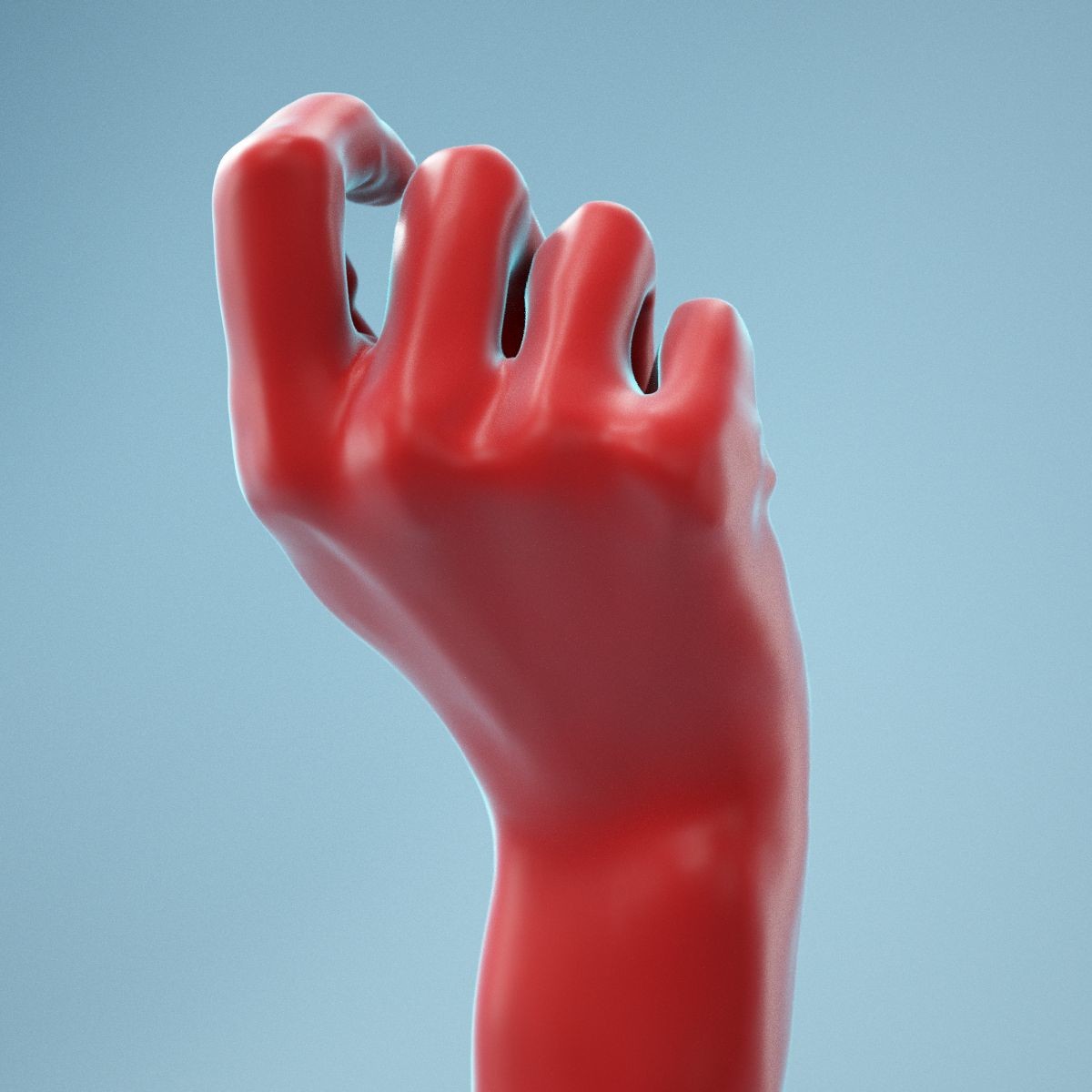 ArtStation - Relaxed Fist Realistic Hand | Resources