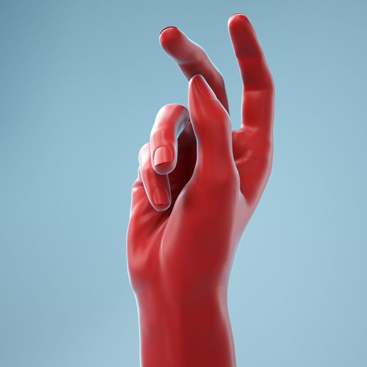 ArtStation - Relaxed Grip Realistic Hand | Resources