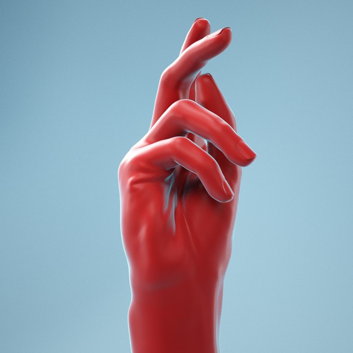 ArtStation - Relaxed Grip Realistic Hand | Resources
