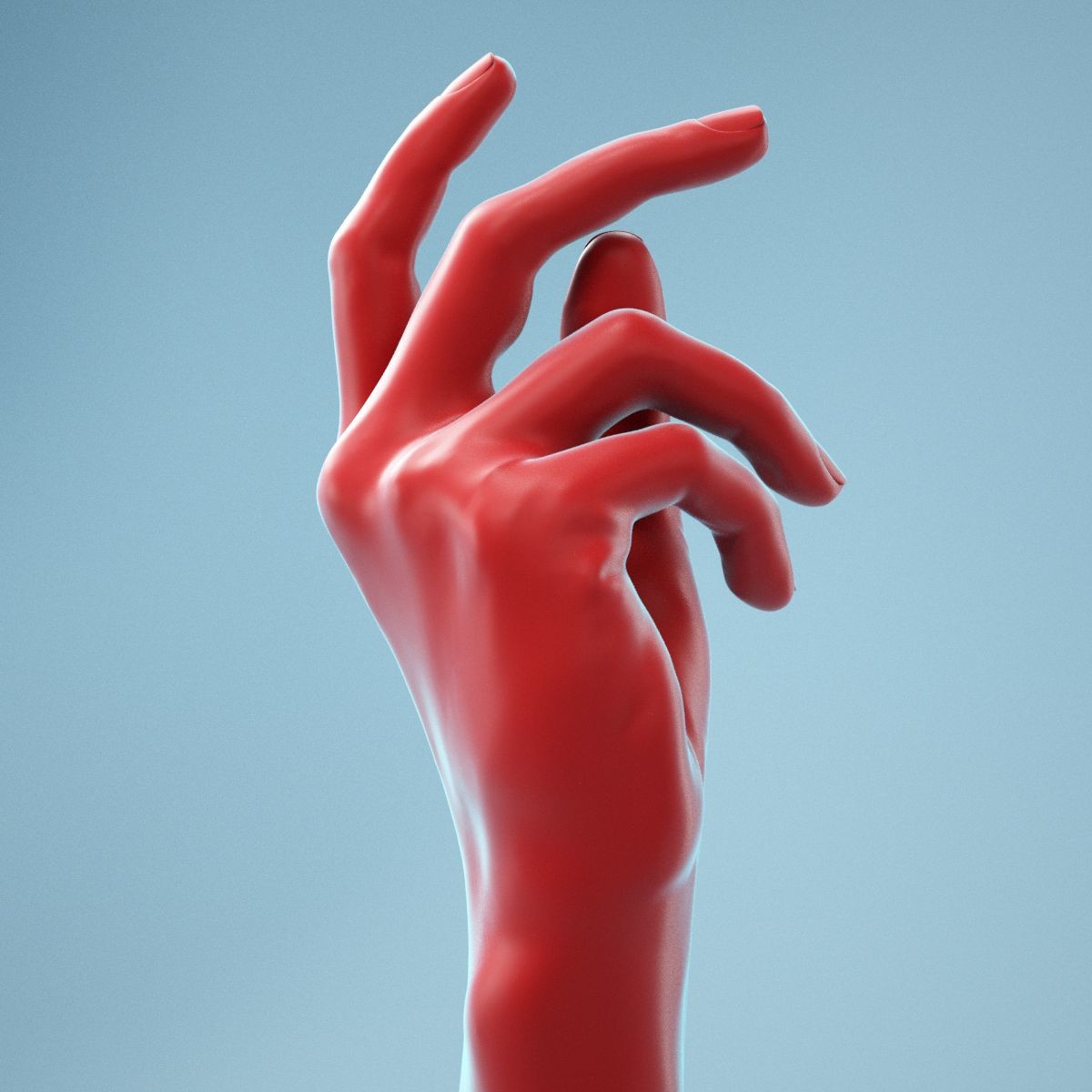 ArtStation - Relaxed Grip Realistic Hand | Resources