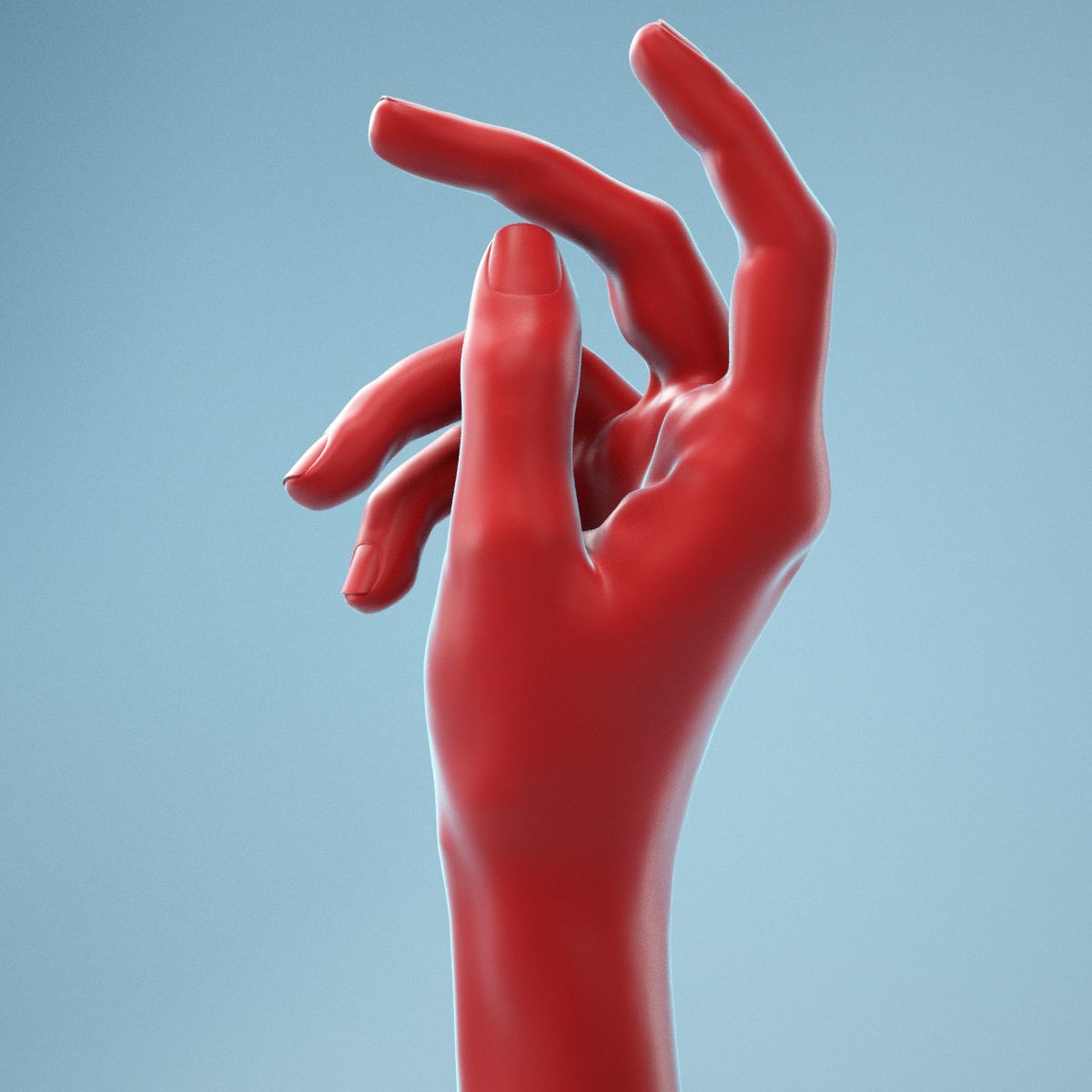 ArtStation - Relaxed Grip Realistic Hand | Resources