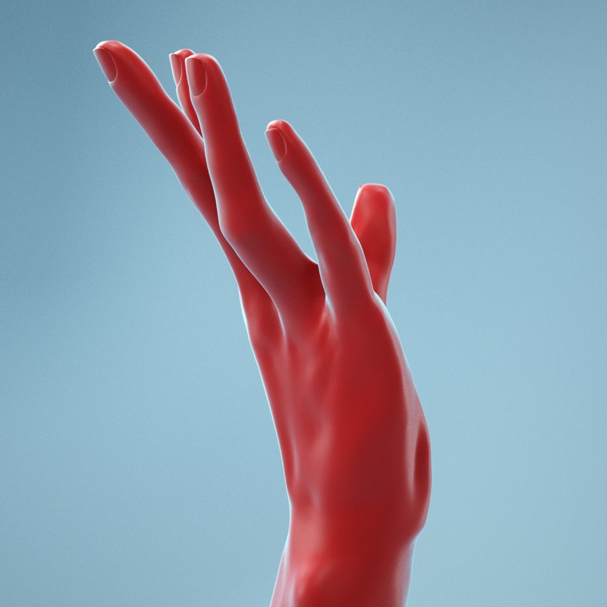 ArtStation - Stretched Backwards Realistic Hand | Resources