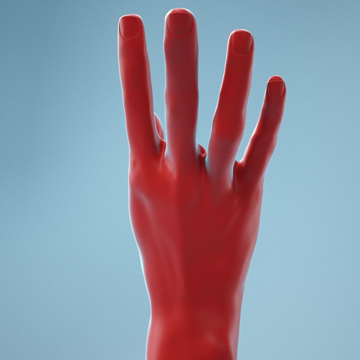 ArtStation - Stretched Backwards Realistic Hand | Resources