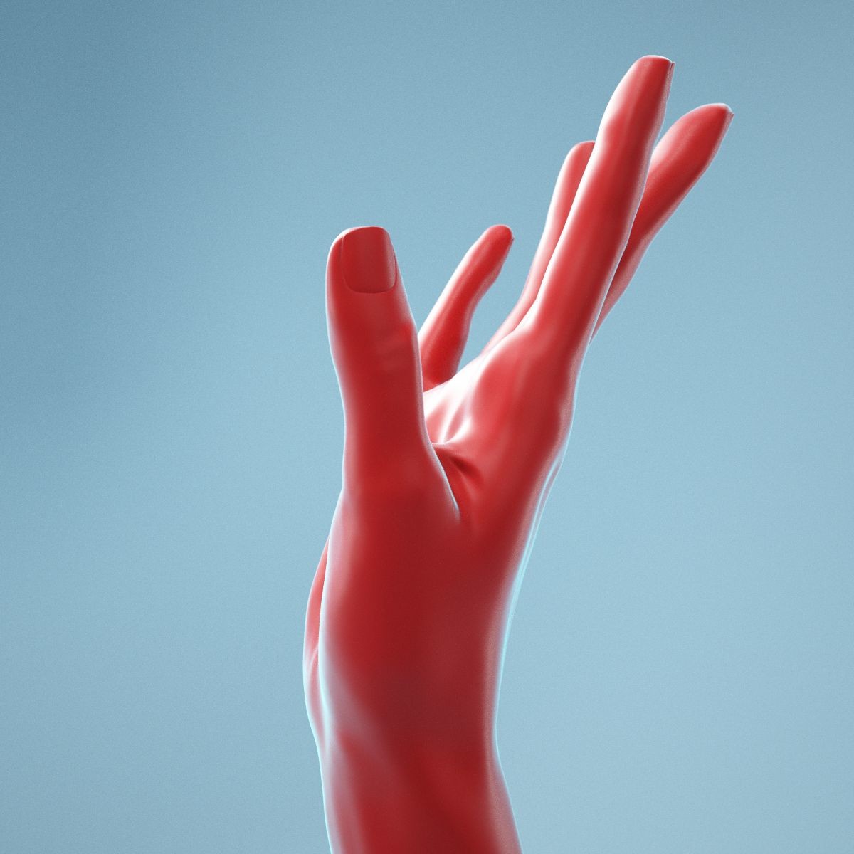 ArtStation - Stretched Backwards Realistic Hand | Resources