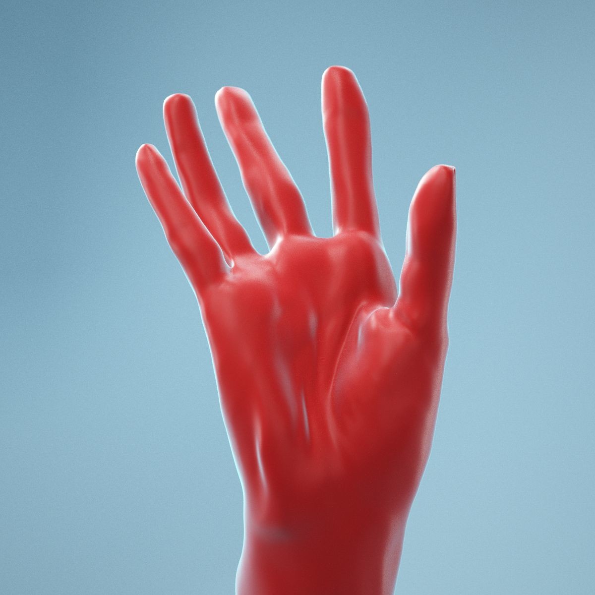 ArtStation - Stretched Backwards Realistic Hand | Resources