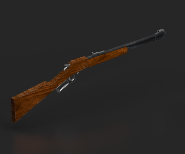 ArtStation - Lever Action Gun | Resources