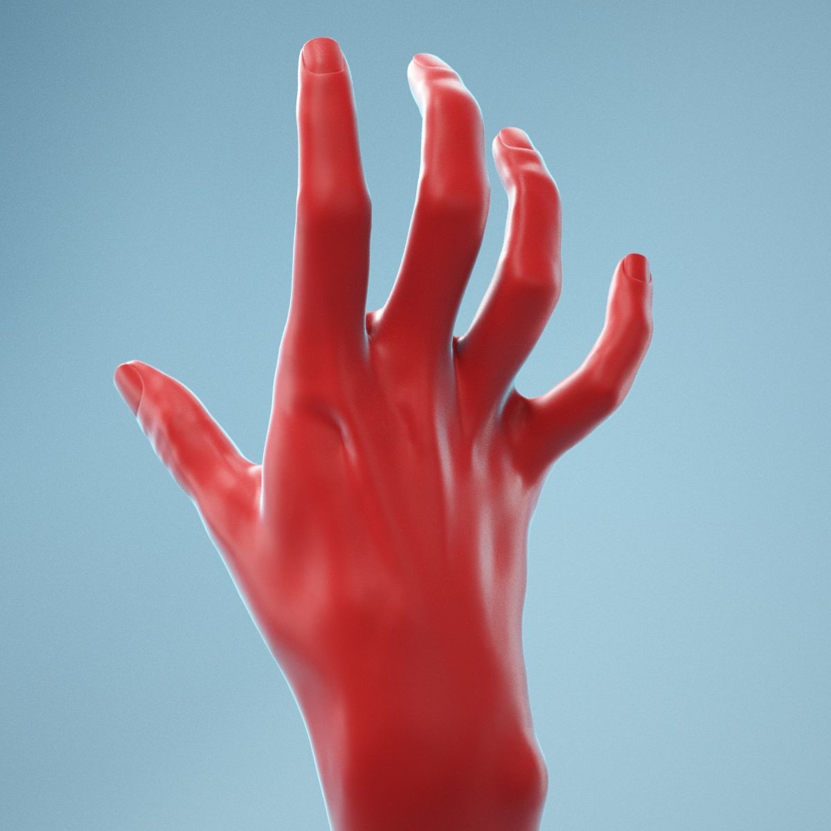 ArtStation - Stretched Claw Realistic Hand | Resources