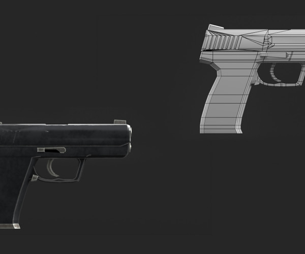 ArtStation - USP Gun | Resources