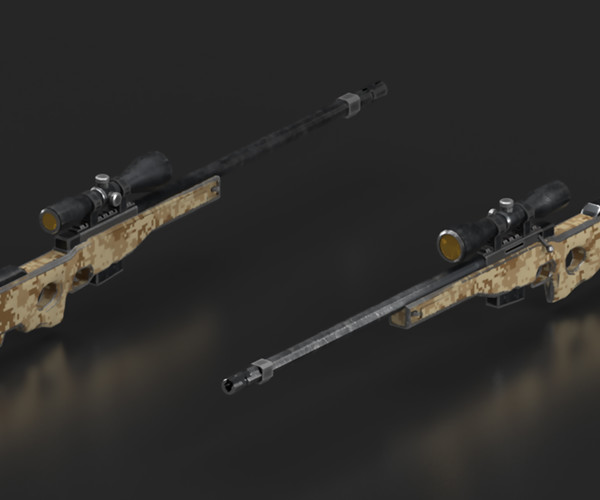 ArtStation - AWP Rifle | Resources