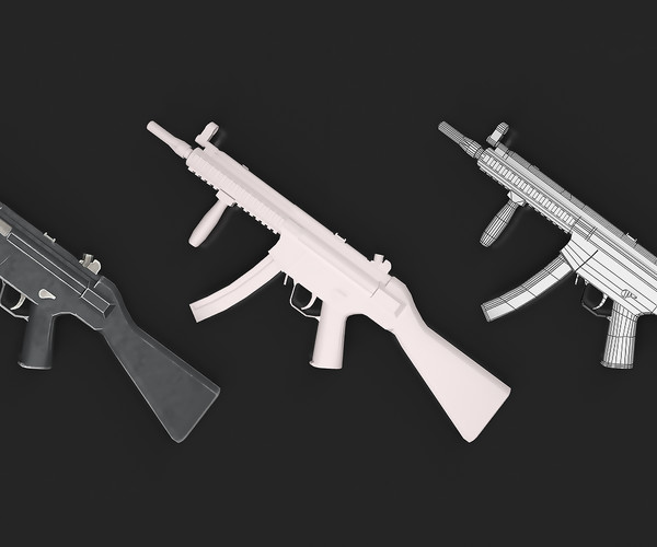 ArtStation - MP5 Gun | Resources
