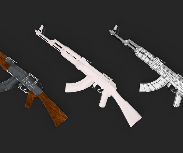 ArtStation - AK-47 Gun | Resources