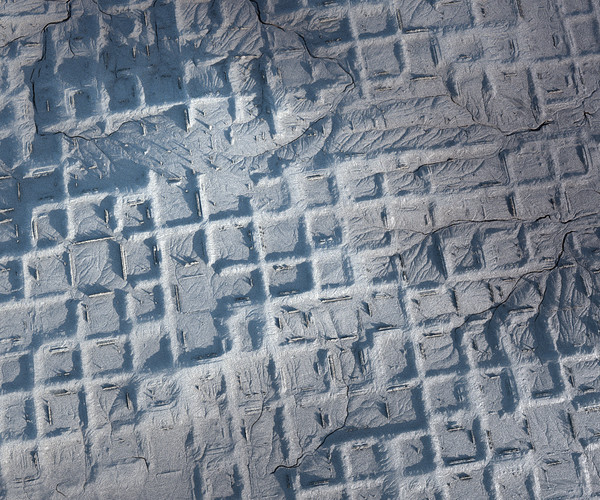 ArtStation - Height/Displacement map pack III Alien Environment B ...