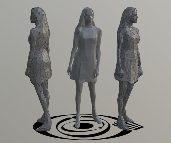 ArtStation - Human 054 LP R | Game Assets