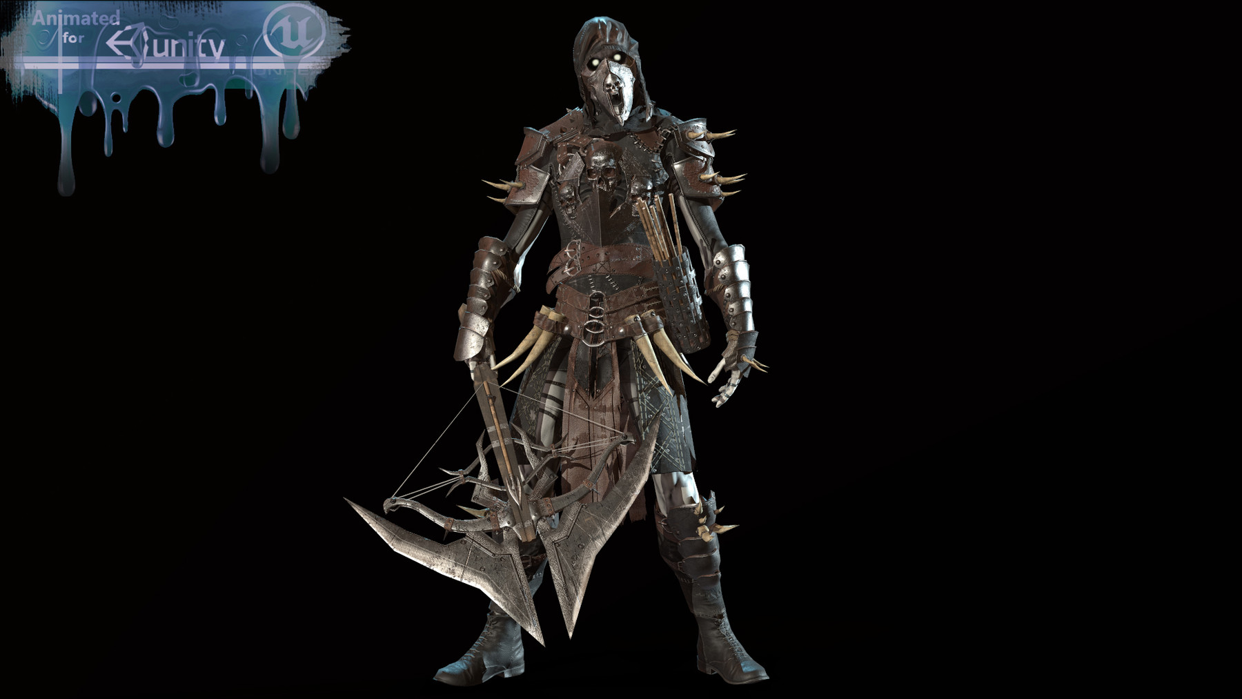 ArtStation - Skeleton CrossBowMan | Game Assets