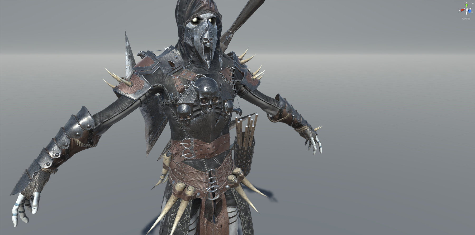 ArtStation - Skeleton CrossBowMan | Game Assets