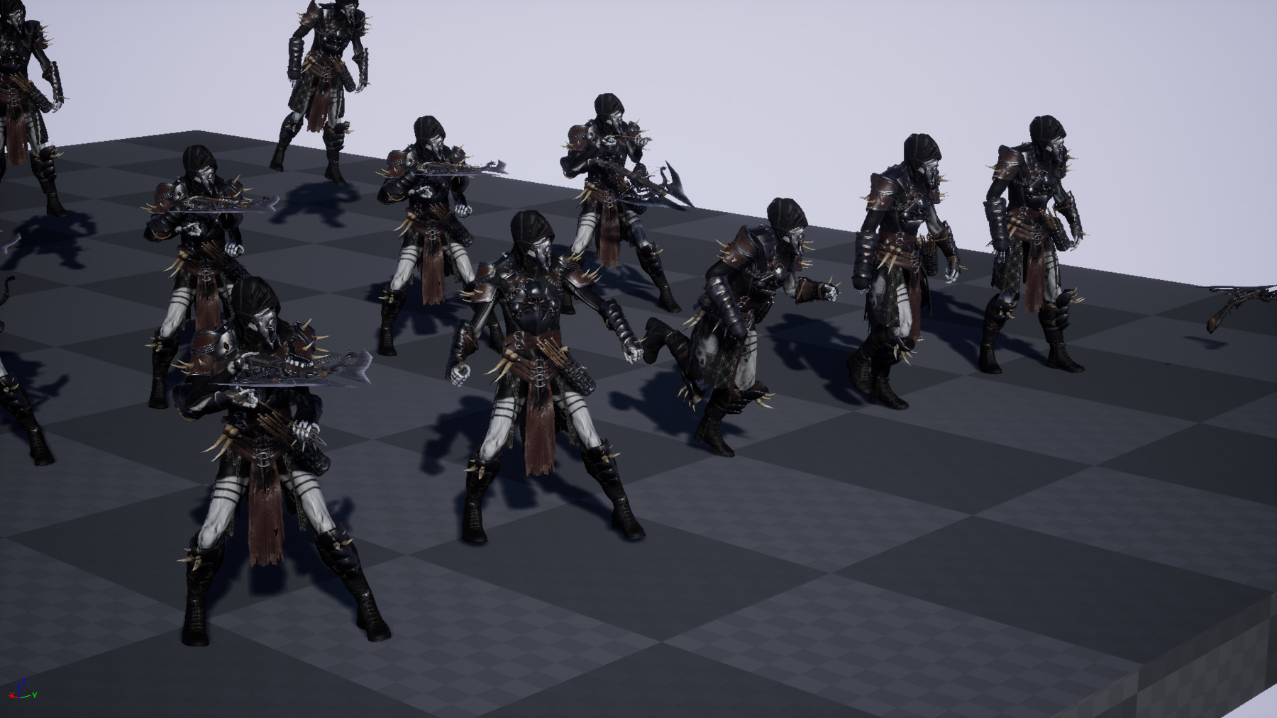 ArtStation - Skeleton CrossBowMan | Game Assets