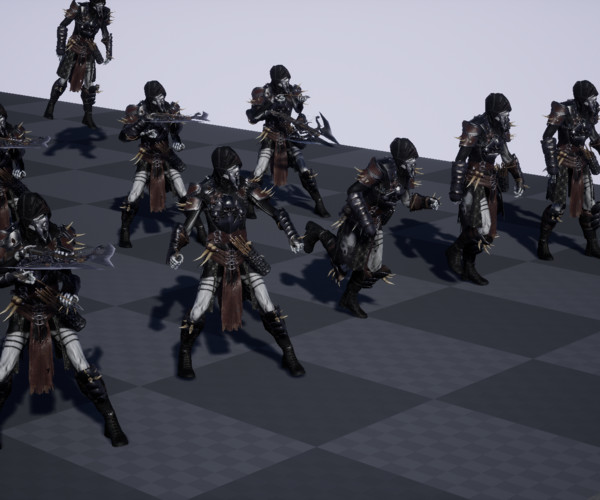 ArtStation - Skeleton CrossBowMan | Game Assets