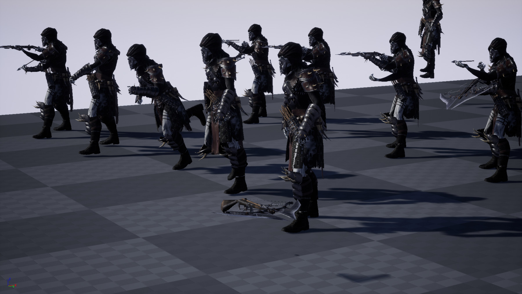 ArtStation - Skeleton CrossBowMan | Game Assets