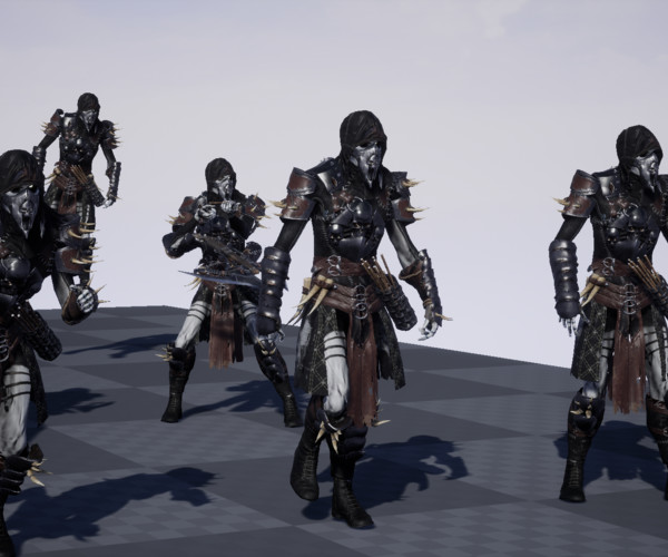 ArtStation - Skeleton CrossBowMan | Game Assets