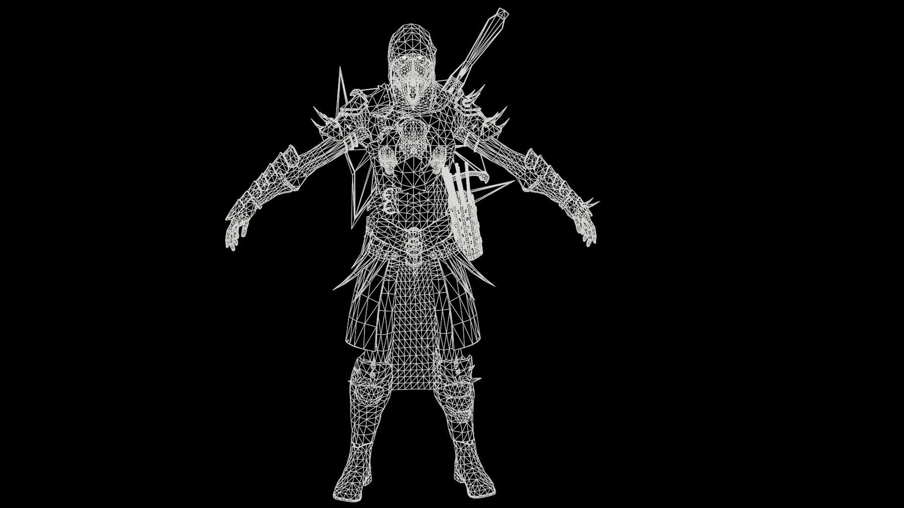 ArtStation - Skeleton CrossBowMan | Game Assets