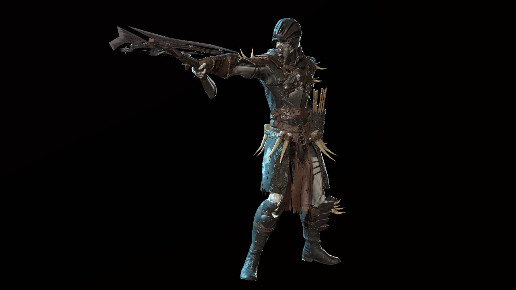 ArtStation - Skeleton CrossBowMan | Game Assets