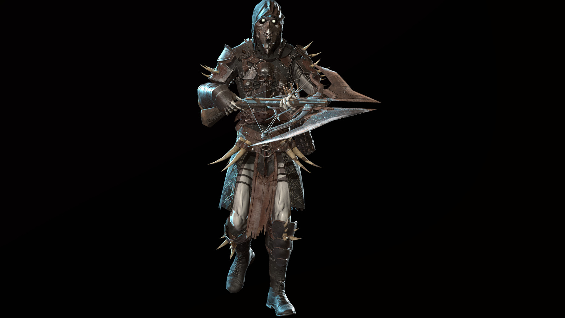 ArtStation - Skeleton CrossBowMan | Game Assets