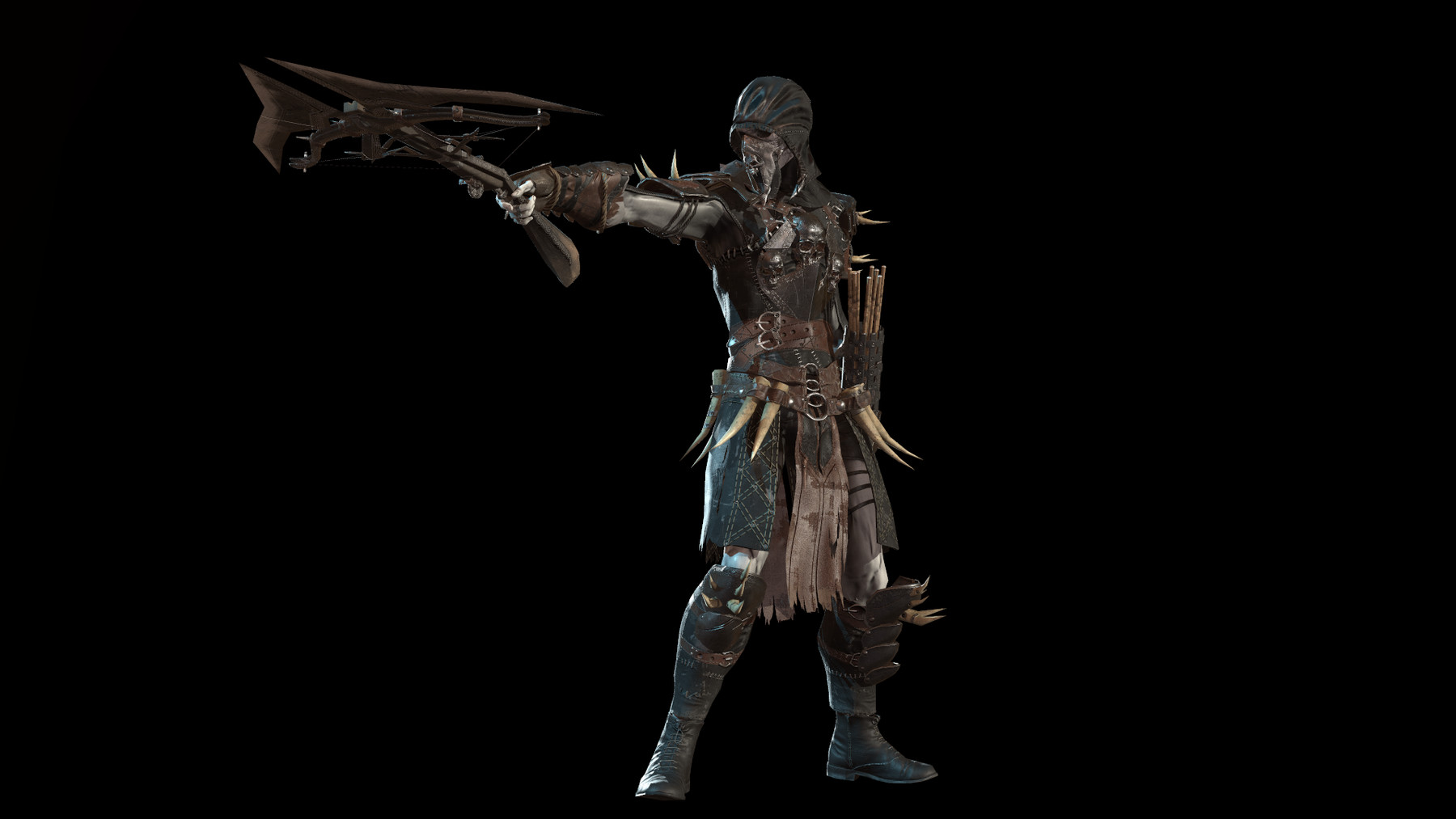 ArtStation - Skeleton CrossBowMan | Game Assets