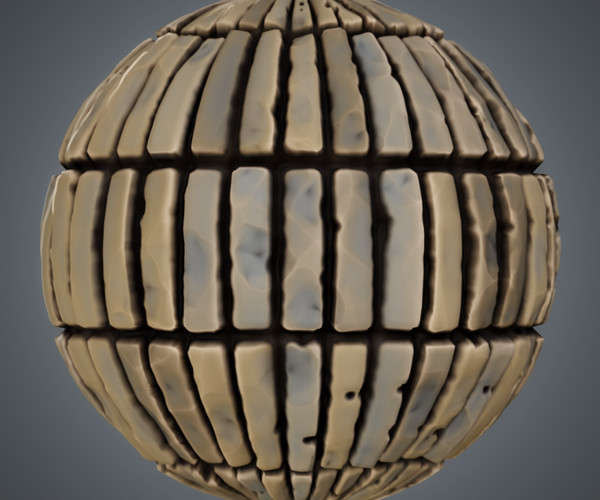 ArtStation - Stylized PBR Brick Textures | Resources