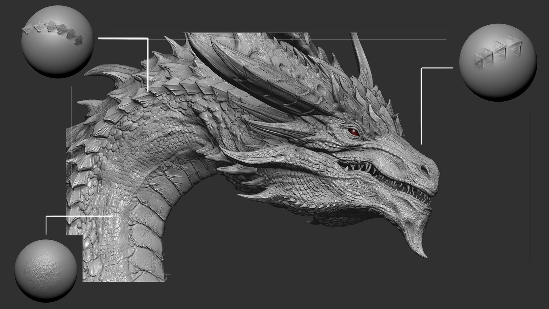 ArtStation - DRAGON ALPHAS | Brushes