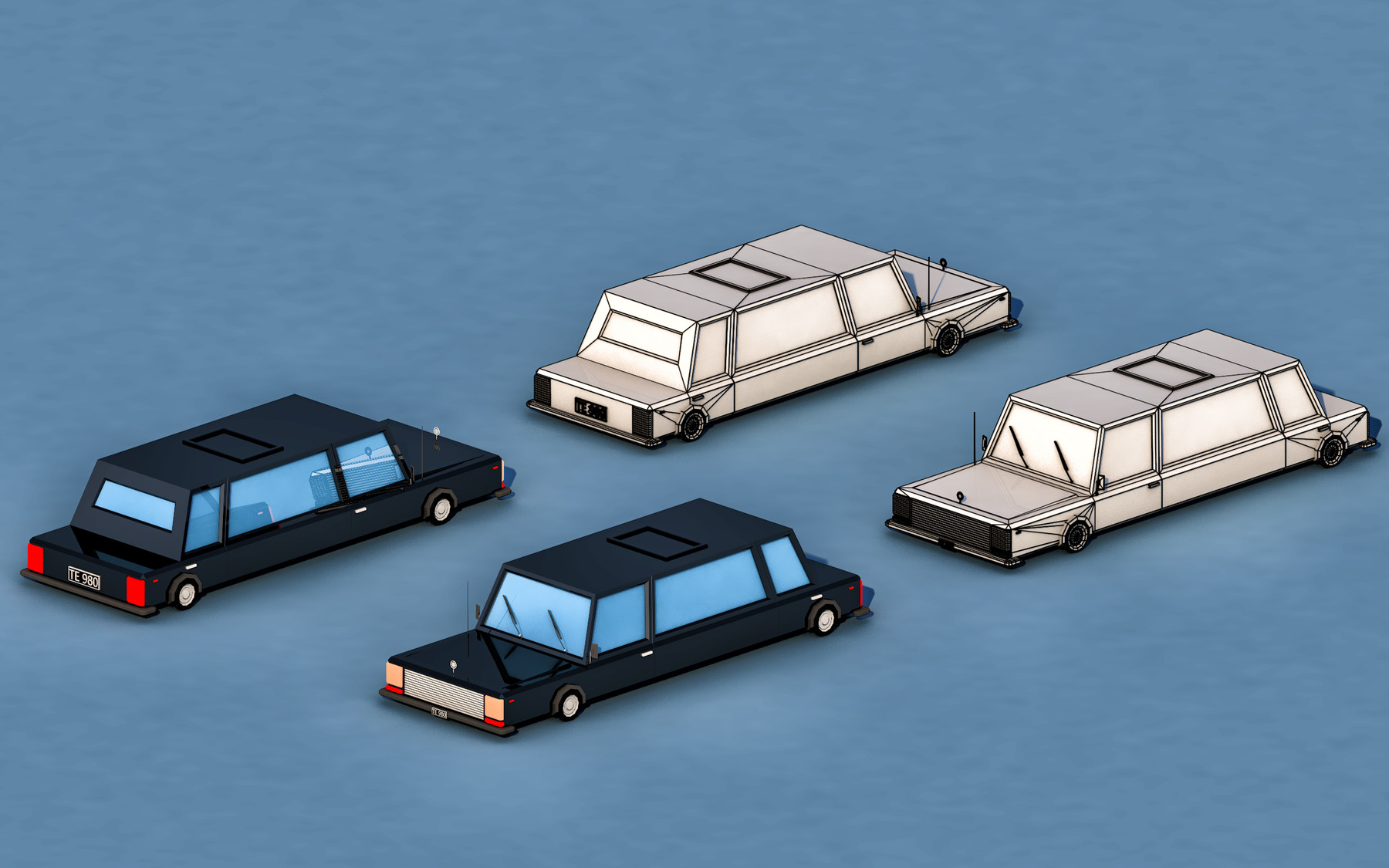 ArtStation - Cartoon City Cars | Resources