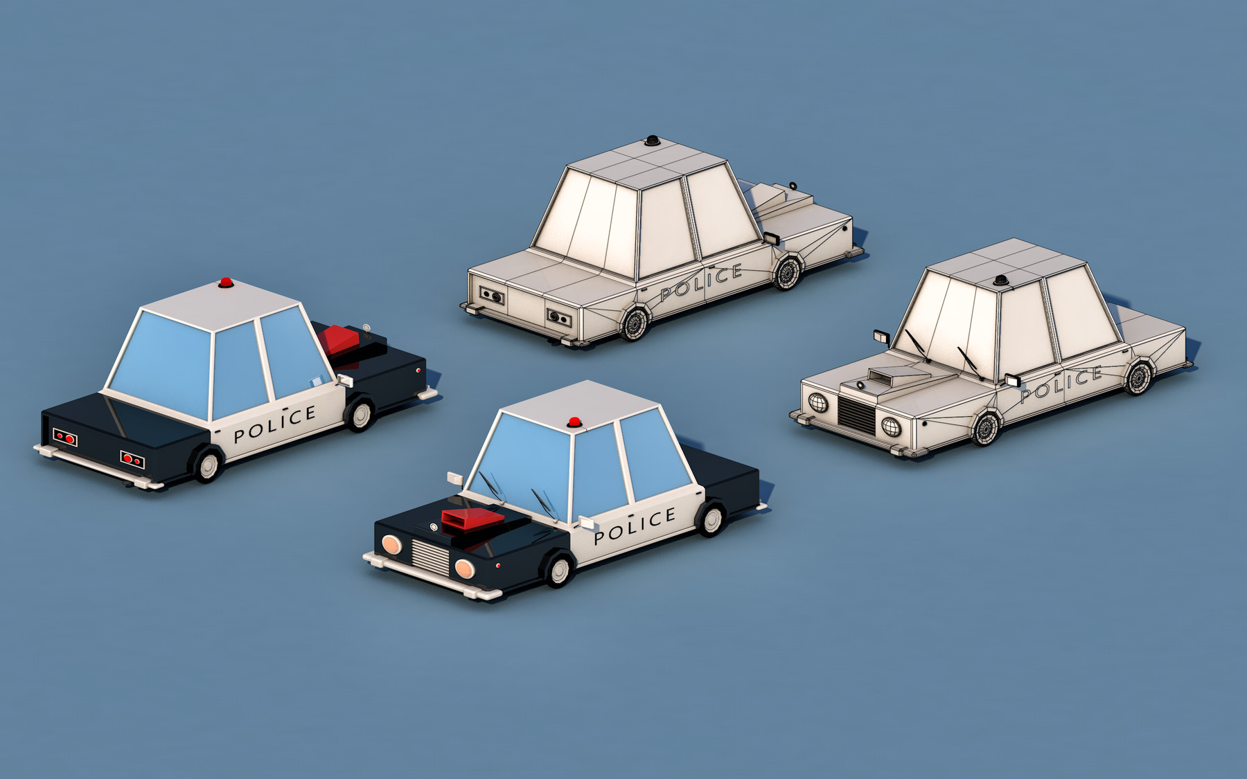 ArtStation - Cartoon City Cars | Resources