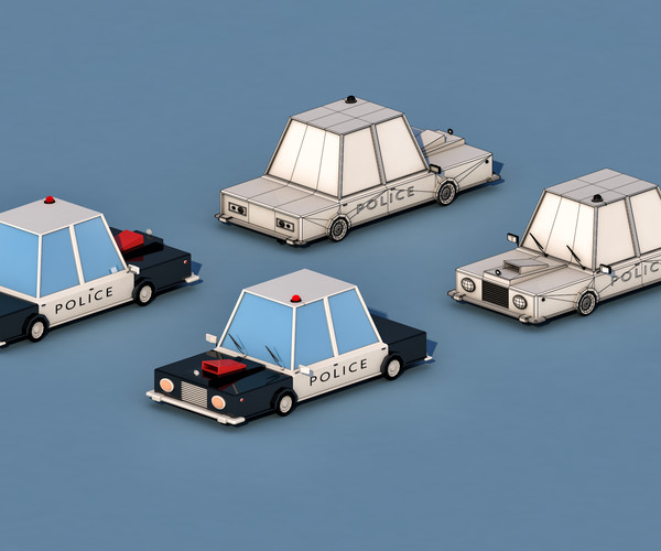 ArtStation - Cartoon City Cars | Resources