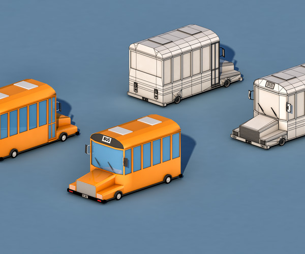 ArtStation - Cartoon City Cars | Resources