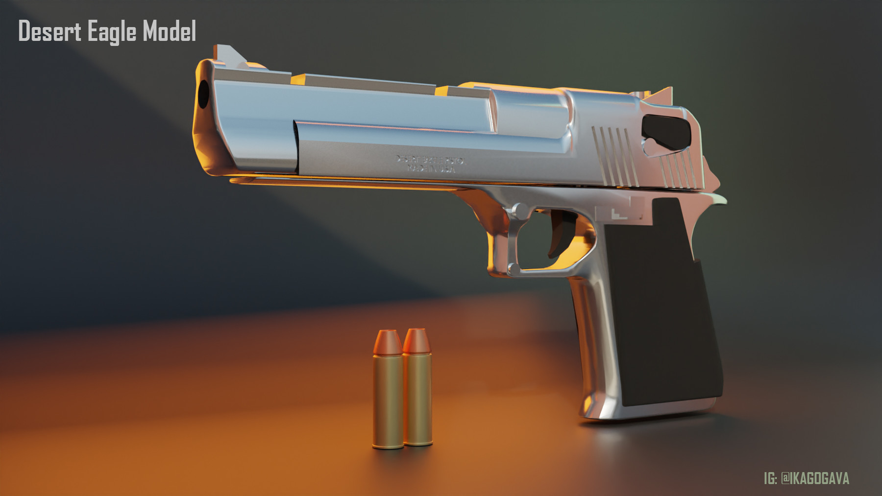 ArtStation - Desert Eagle model | Resources