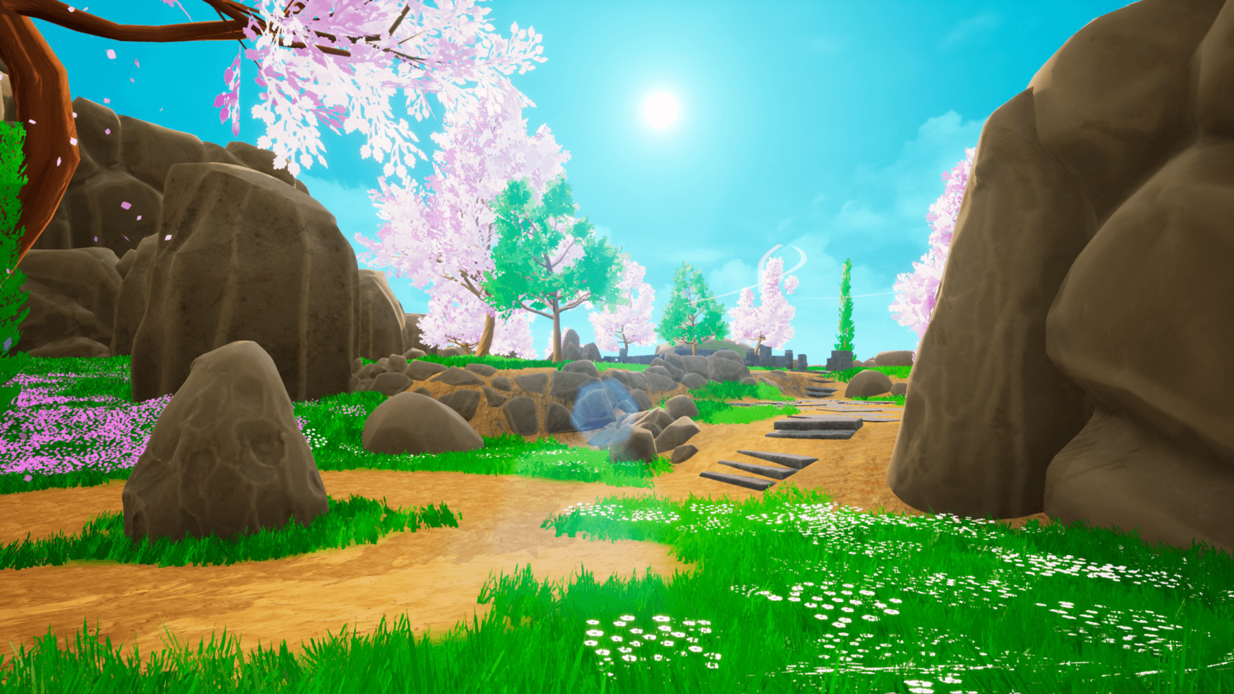 ArtStation - Stylized Mountain Ruins | Game Assets